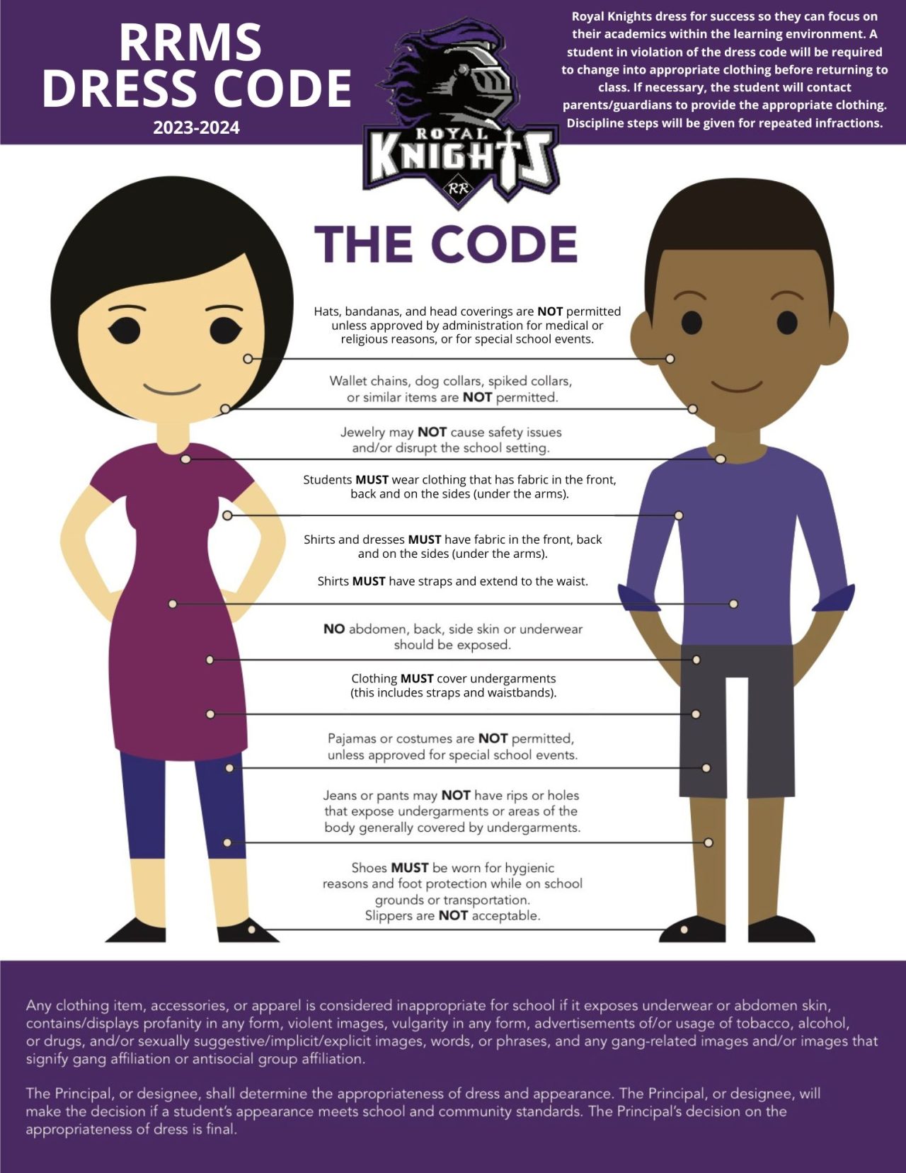 School Policies & Expectations | River Ridge Middle School