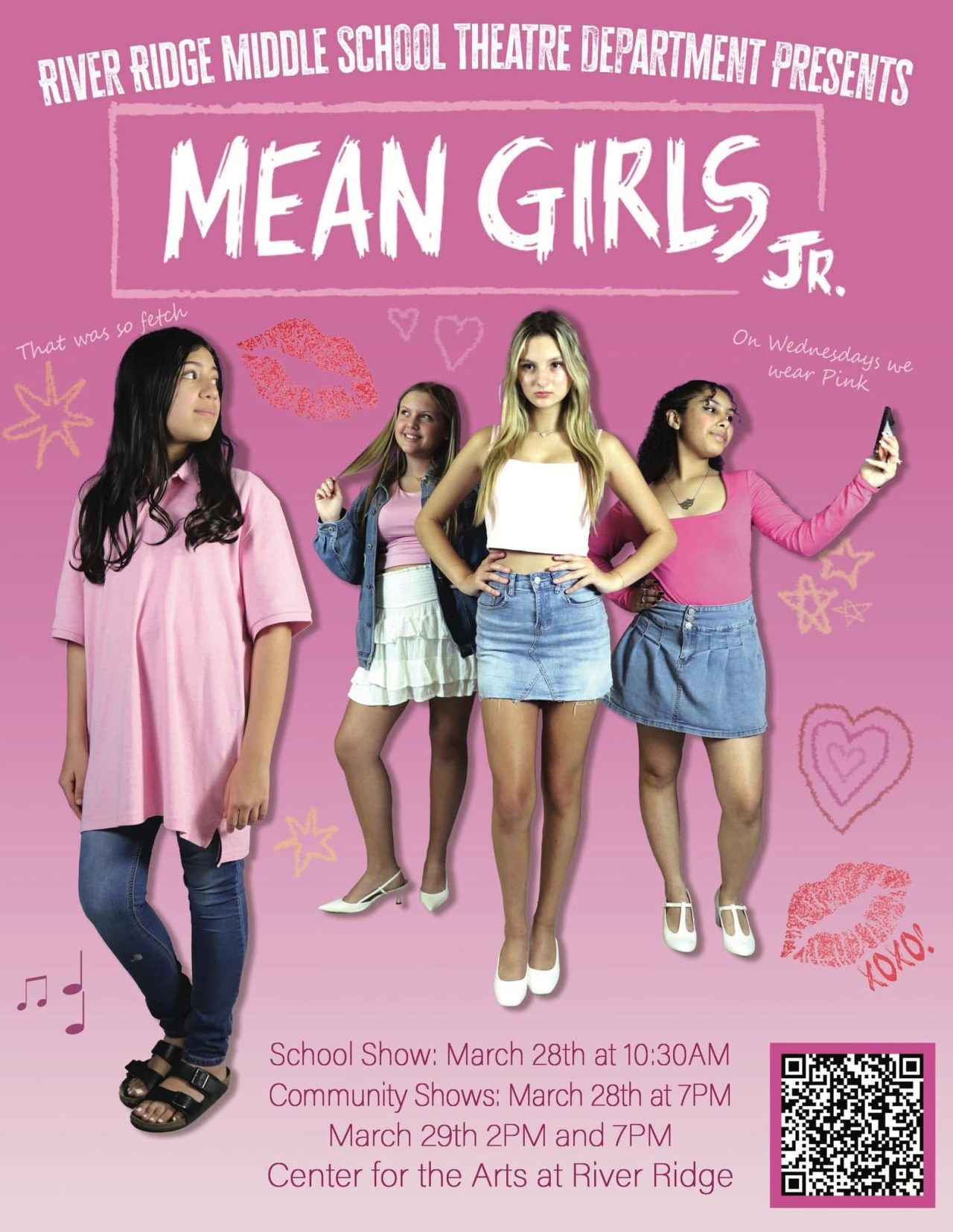 3/28-3/29 RRMS Theatre Dept. presents Mean Girls Jr. – Tickets on Sale ...